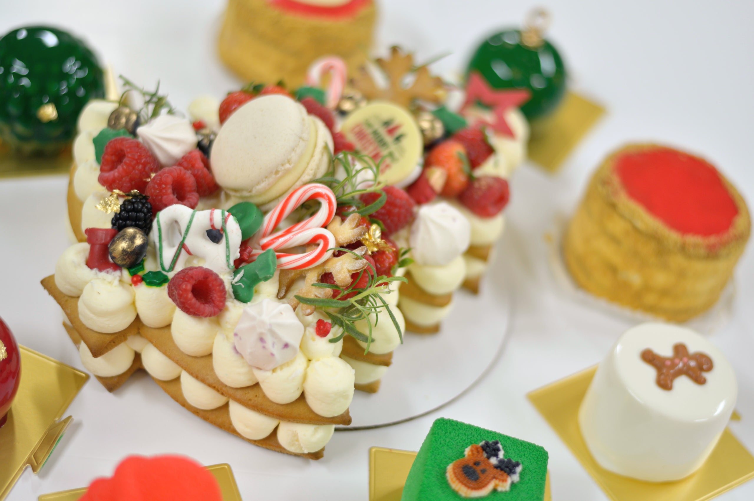 Christmas Tree Cake | La Cherie Bakery LLC